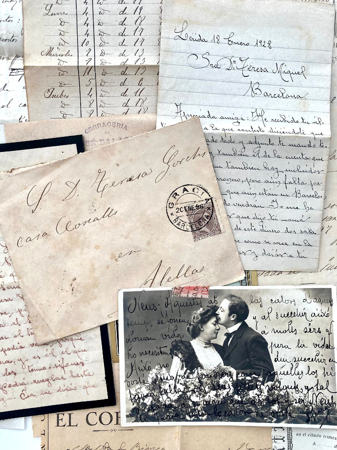 Antique Paper Junk Journal Bundle. Kit of Ledgers, Invoices, Receipts ...