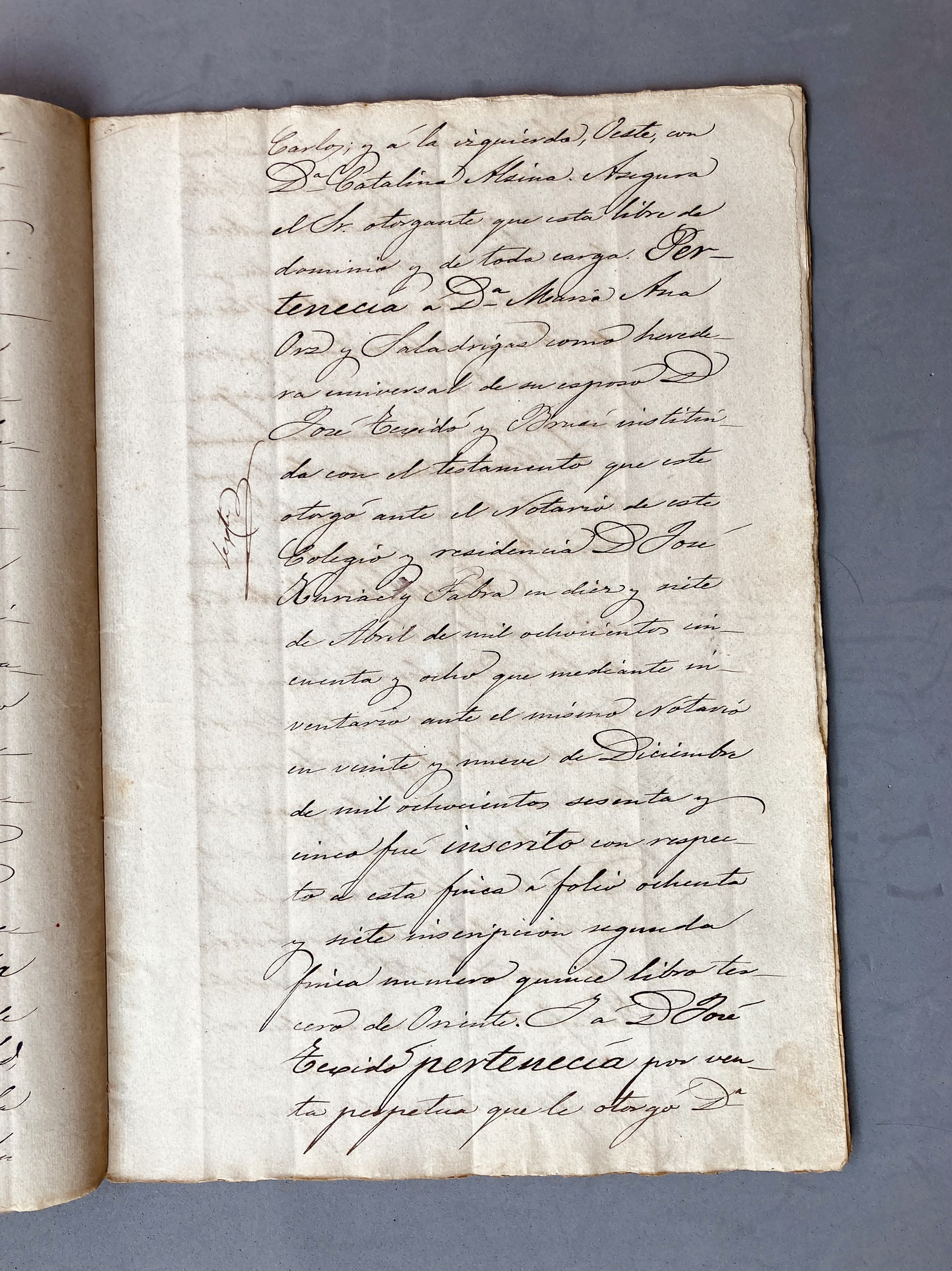 Old Calligraphy Notary Documents. Big Volumen Antique Hand Written ...