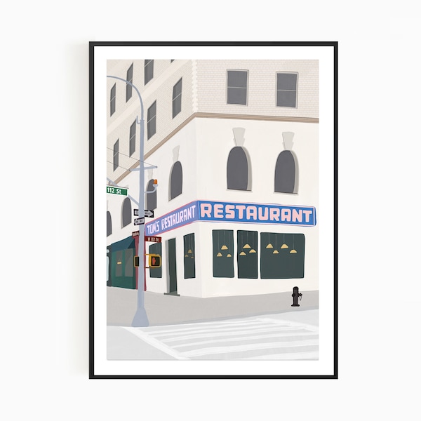 Monk’s Cafe Print - Etsy
