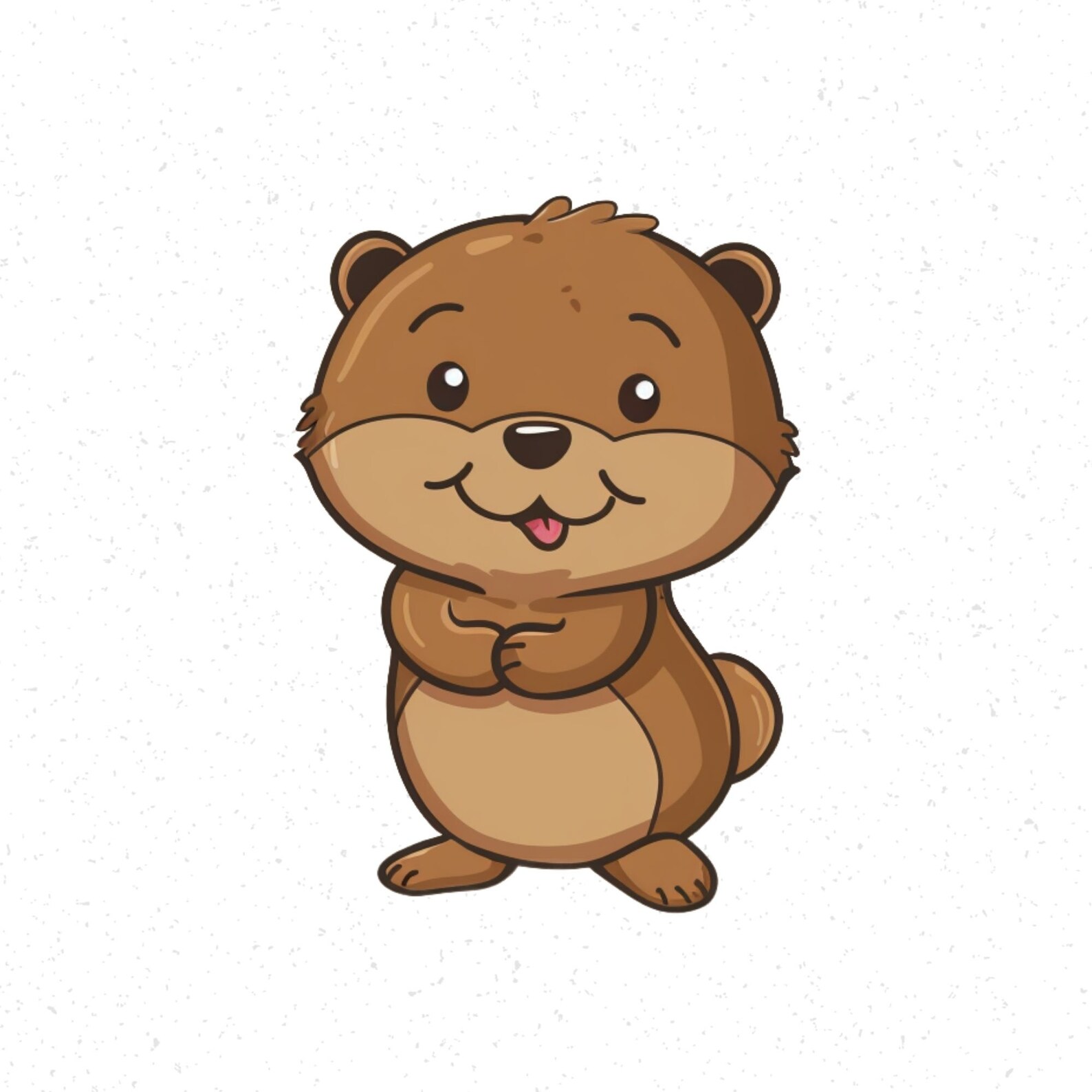 Beaver Clipart, Woodland Creatures PNG, Cute Beavers PNG, Woodland ...