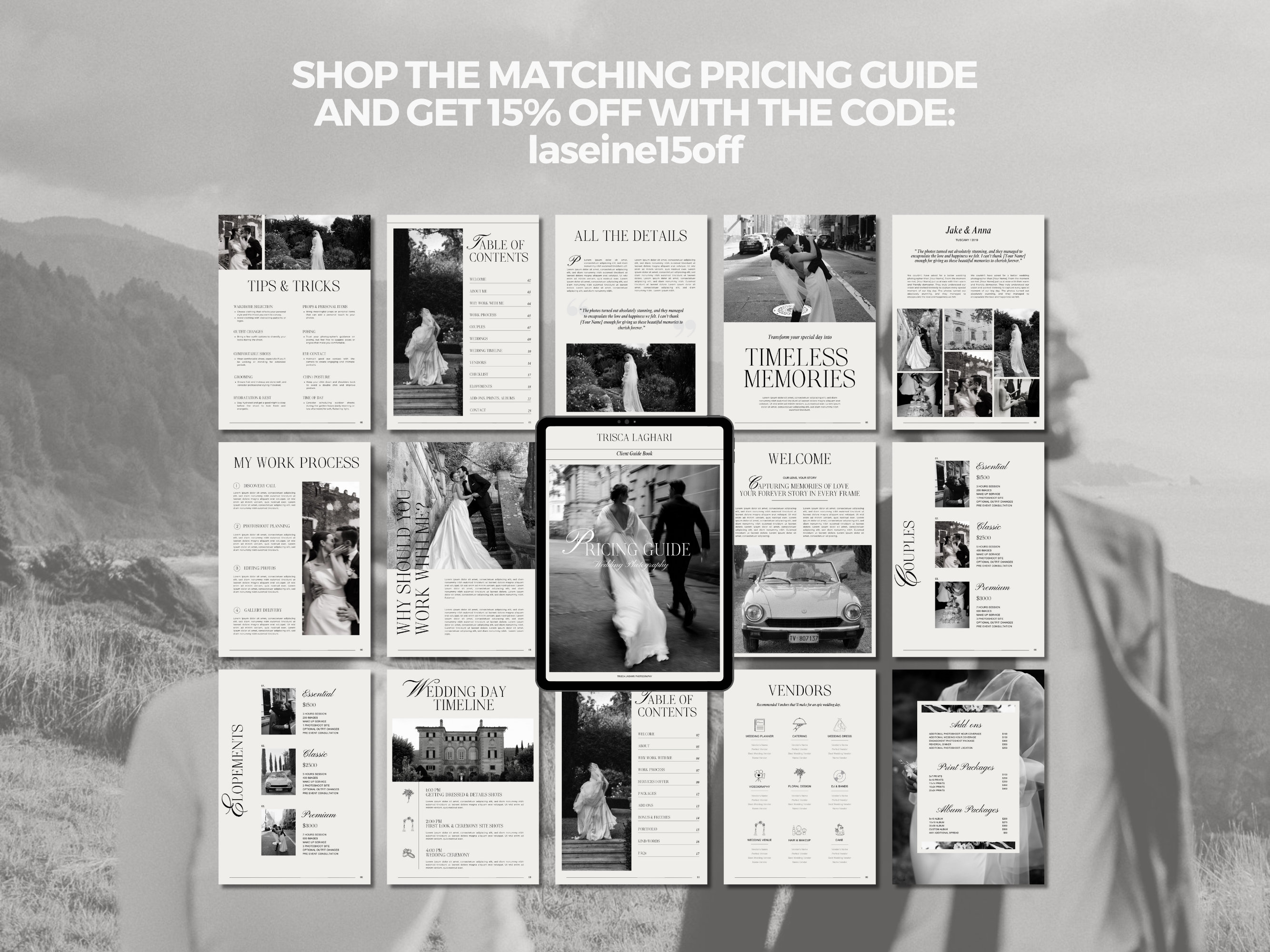 Wedding Photography Guide, Wedding Guide for Photographers, Wedding ...