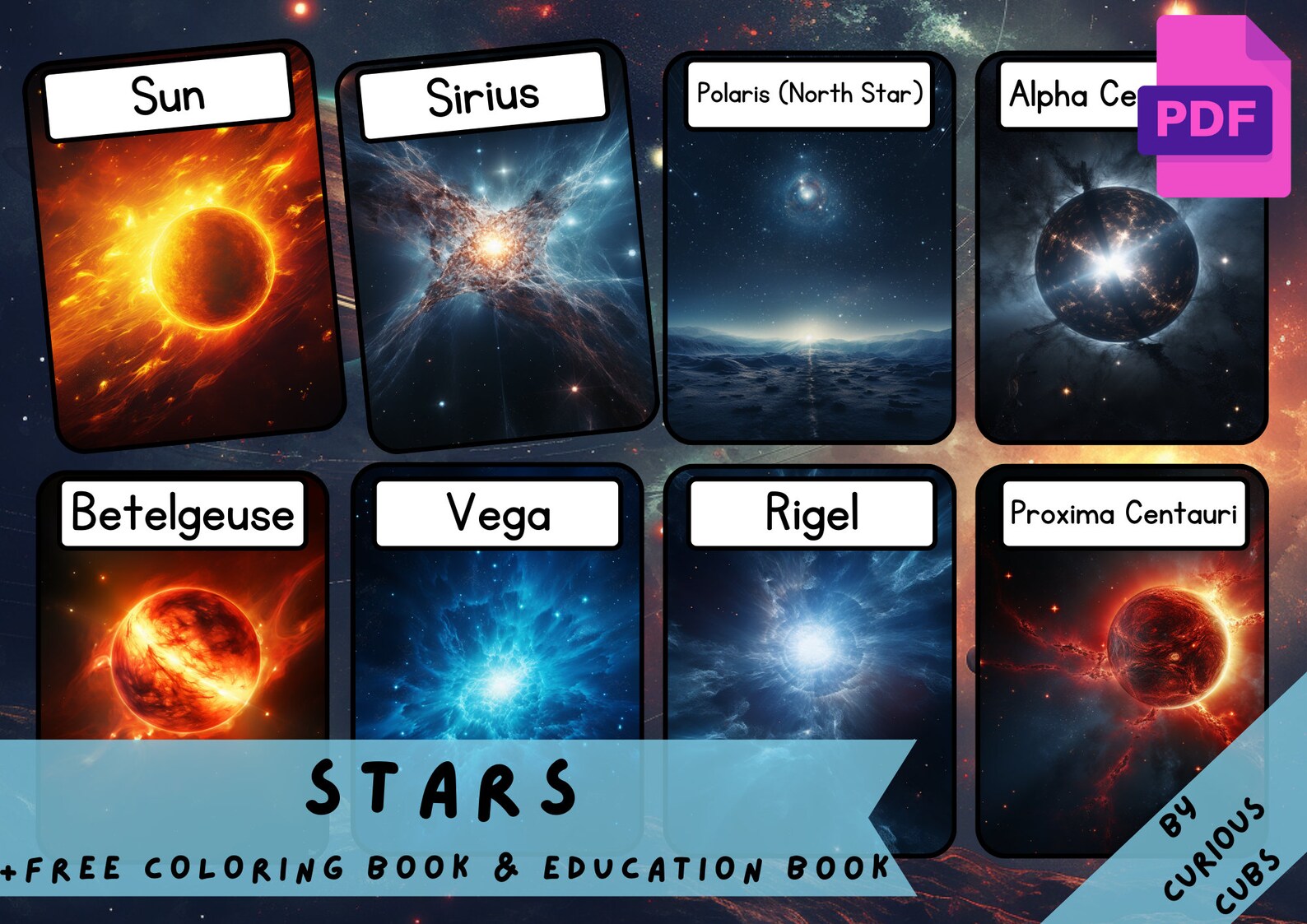 STARS • 11 Printable Flashcards, Teaching Learning Resources,teaching ...