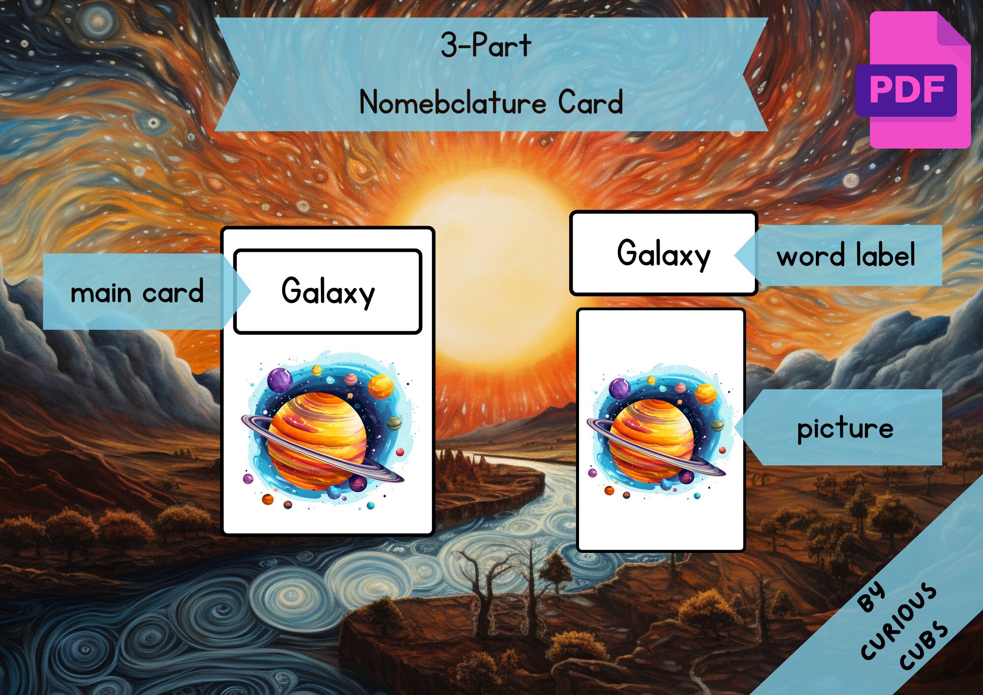 SPACE OBJECTS • 10 Printable Flashcards, Teaching Resources,teaching ...