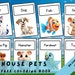 HOUSE PETS • 10 Printable Flashcards, Teaching Learning Resources ...