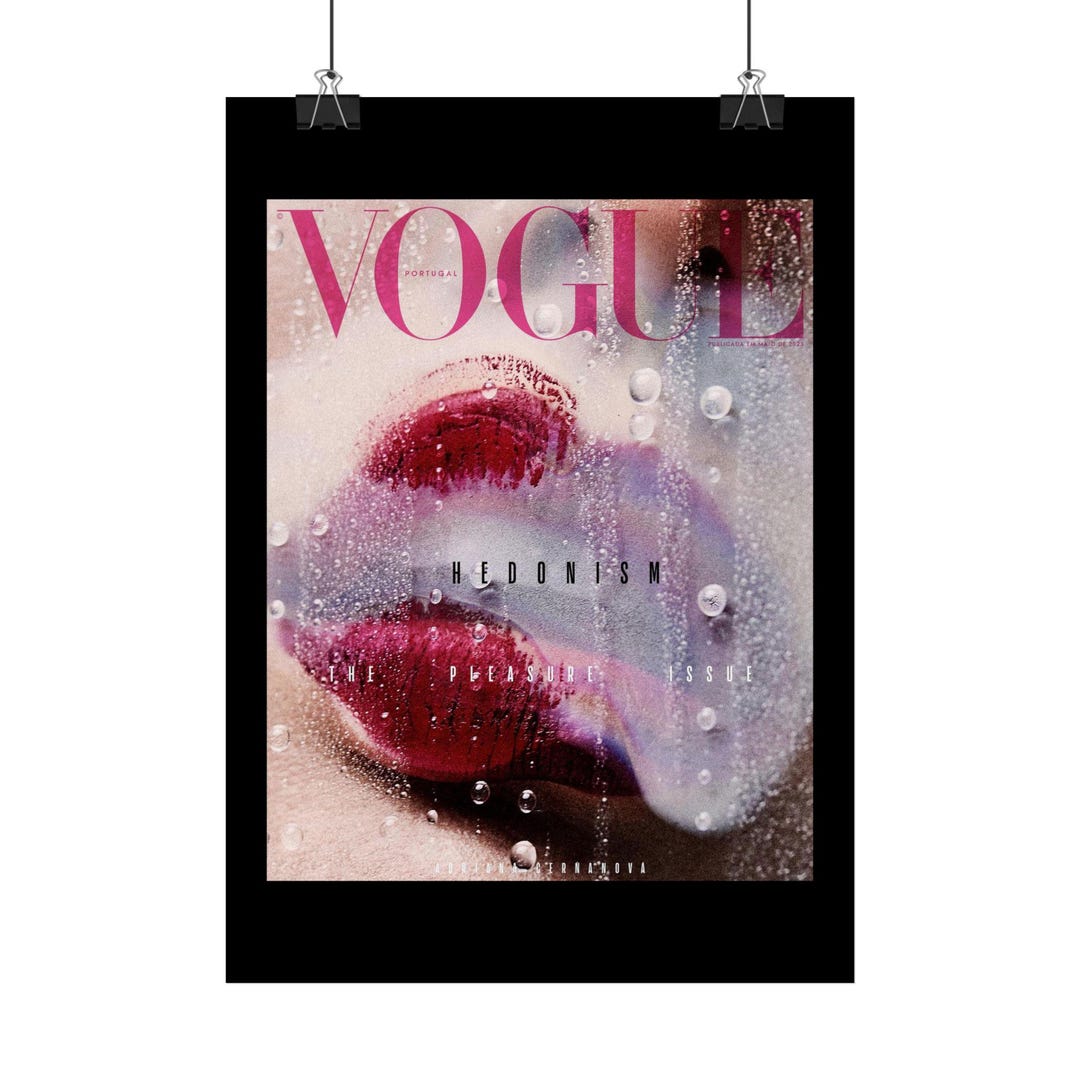 VOGUE Portugal Magazine Cover Poster Wall Decor - Etsy