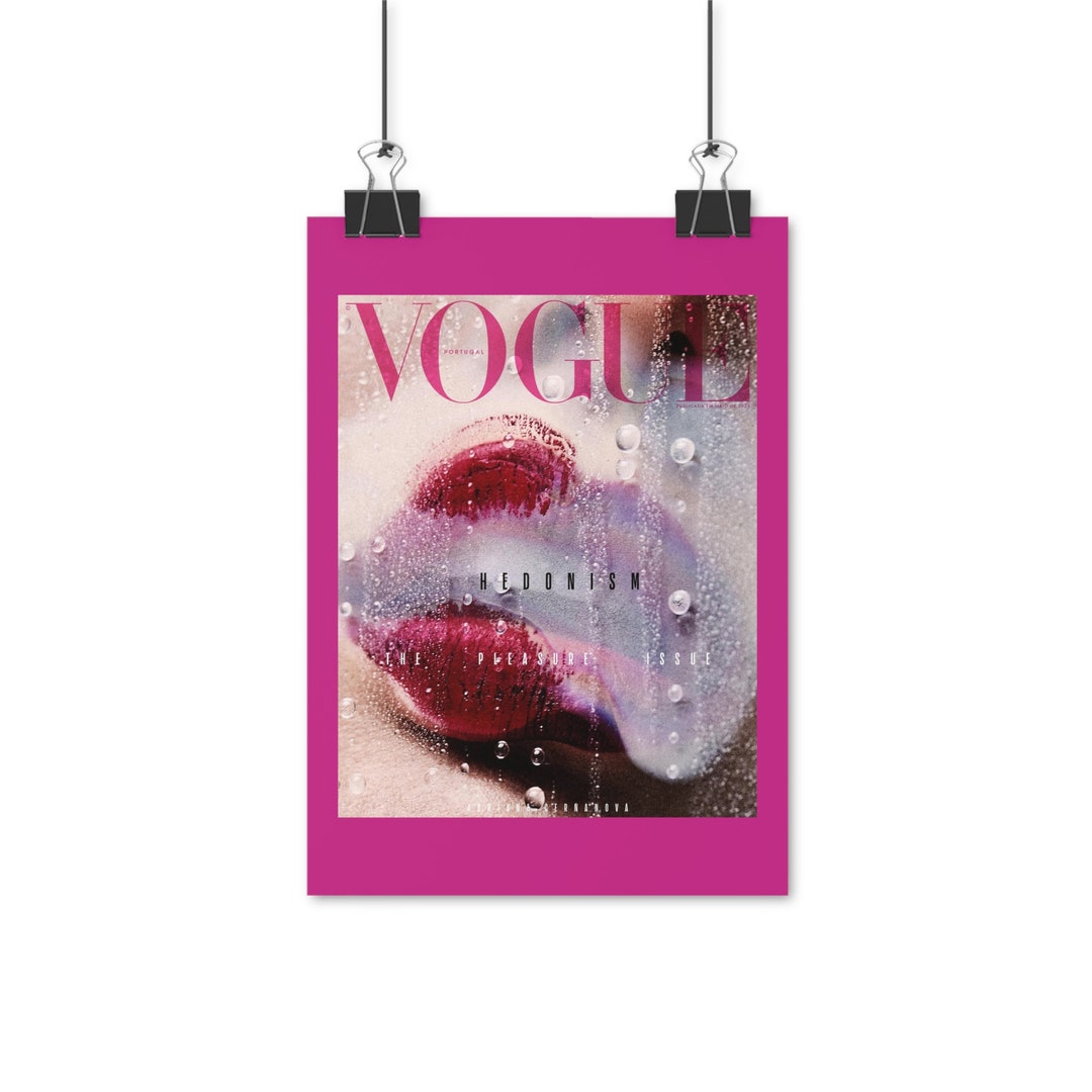 VOGUE Portugal Magazine Cover Poster Wall Decor - Etsy