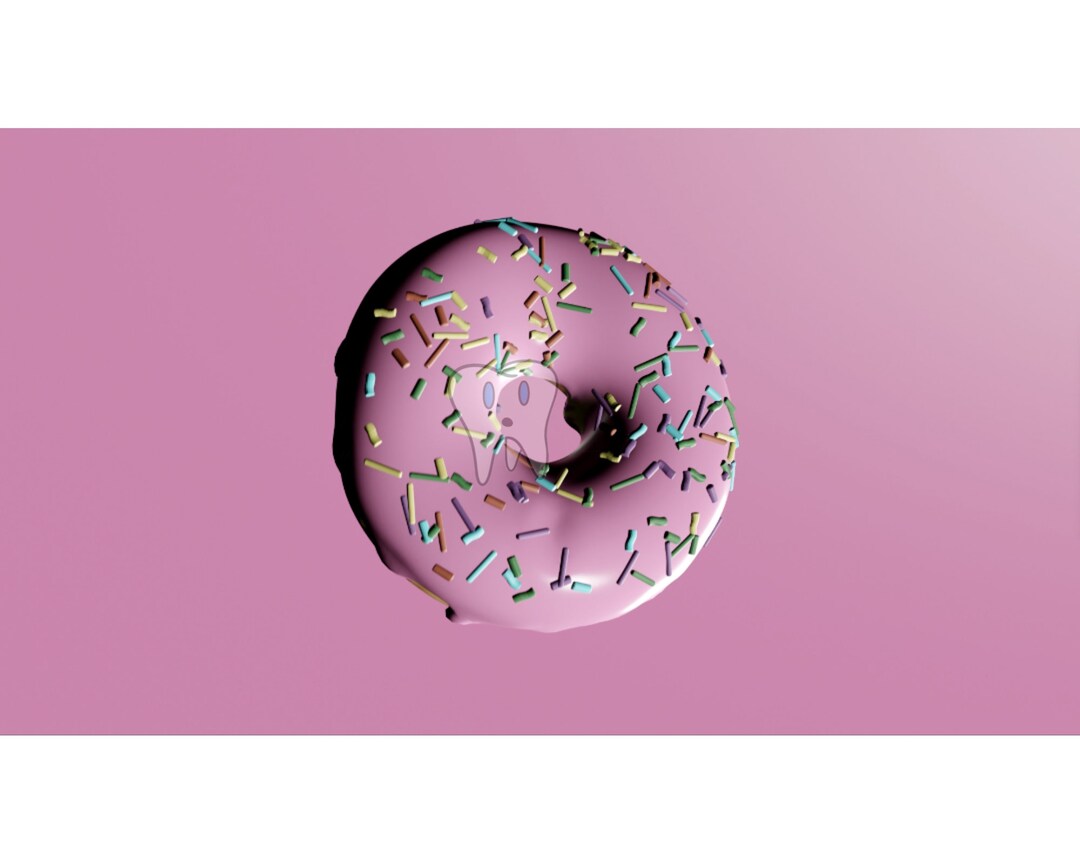 Pink Donut Wallpaper 4k Animation - Etsy Canada