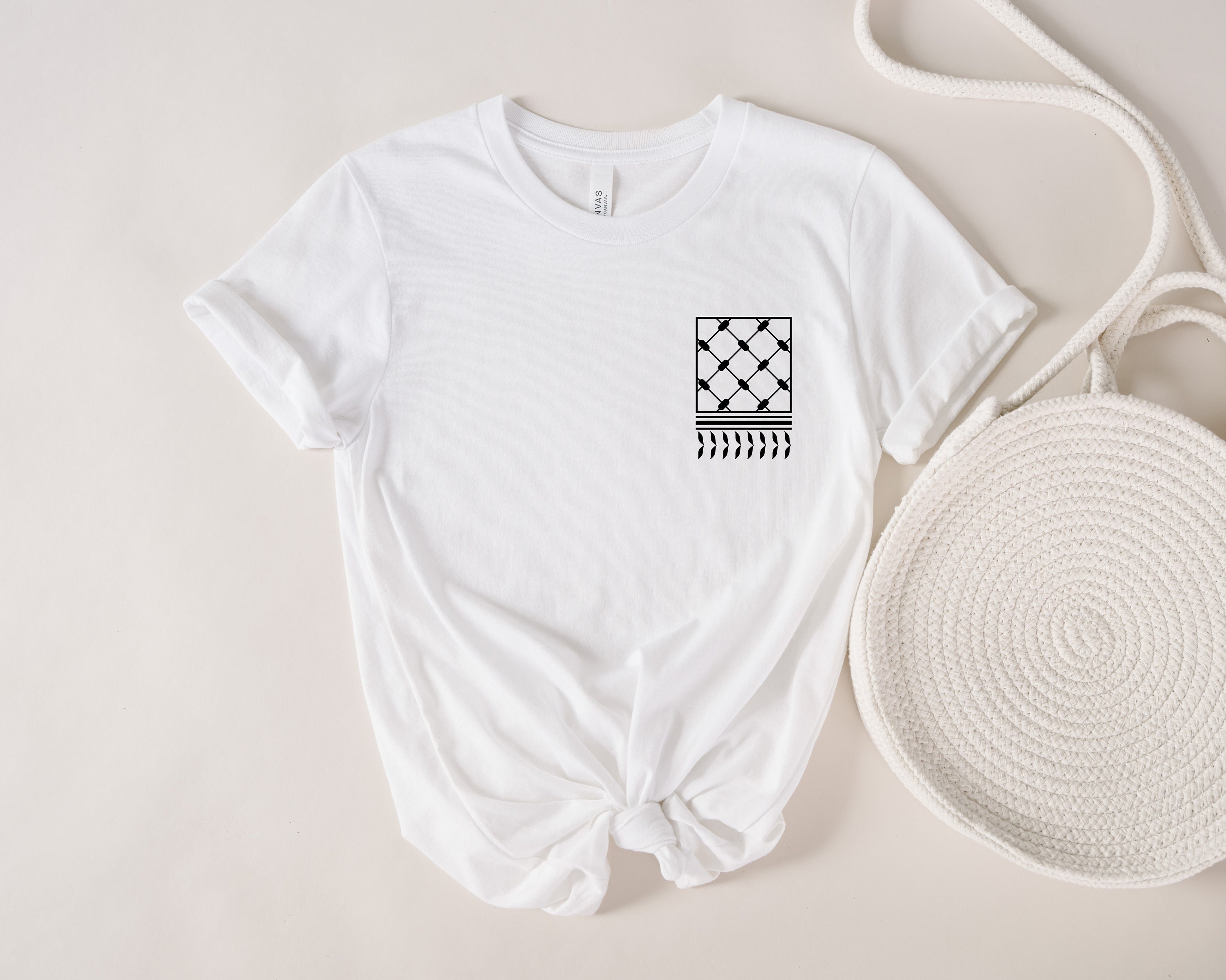 Palestinian Keffiyeh SVG, Cut File, T-shirt Design, Cricut File, One ...