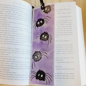 Watercolor Bookmark spiders, Hand-painted Original Watercolor ...