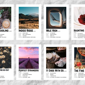 Polaroid Style Book Poster | Perfect Strangers | Minimalist Book Poster ...
