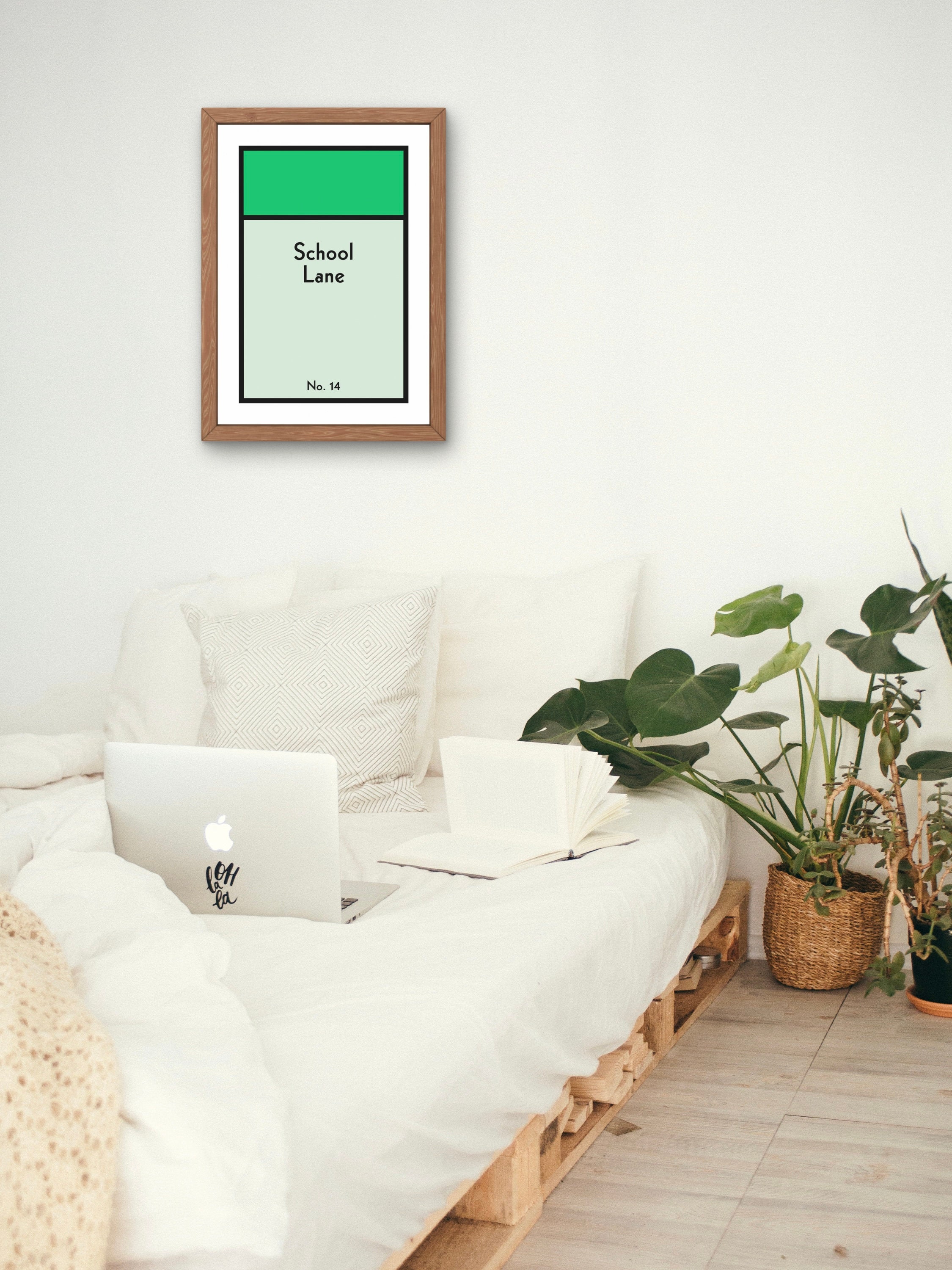 Customizable Monopoly Inspired Property Tile Canva Template ...
