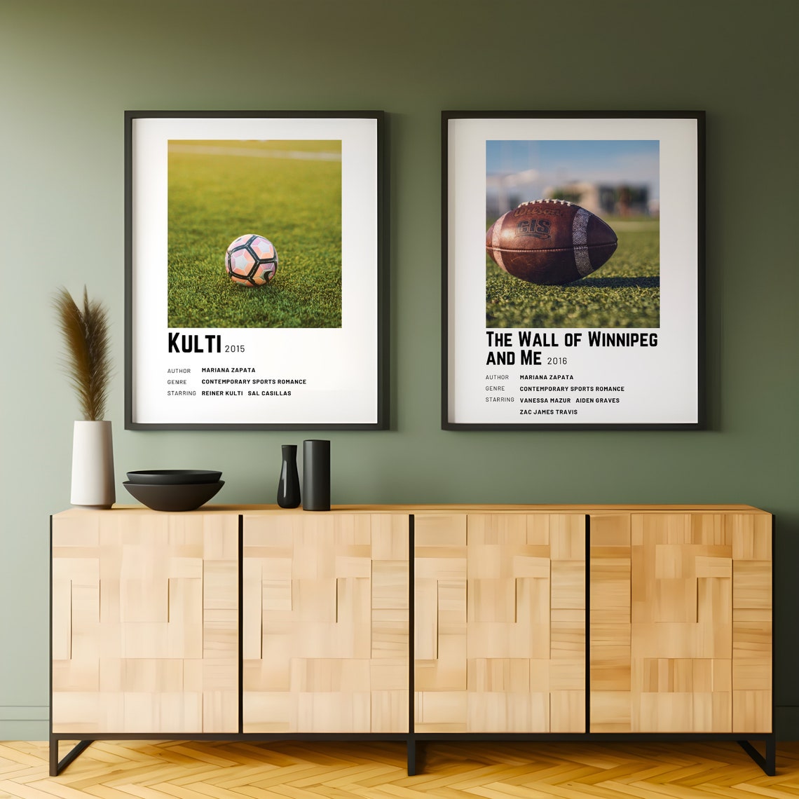 Polaroid Style Book Poster Mariana Zapata Minimalist Book Poster ...