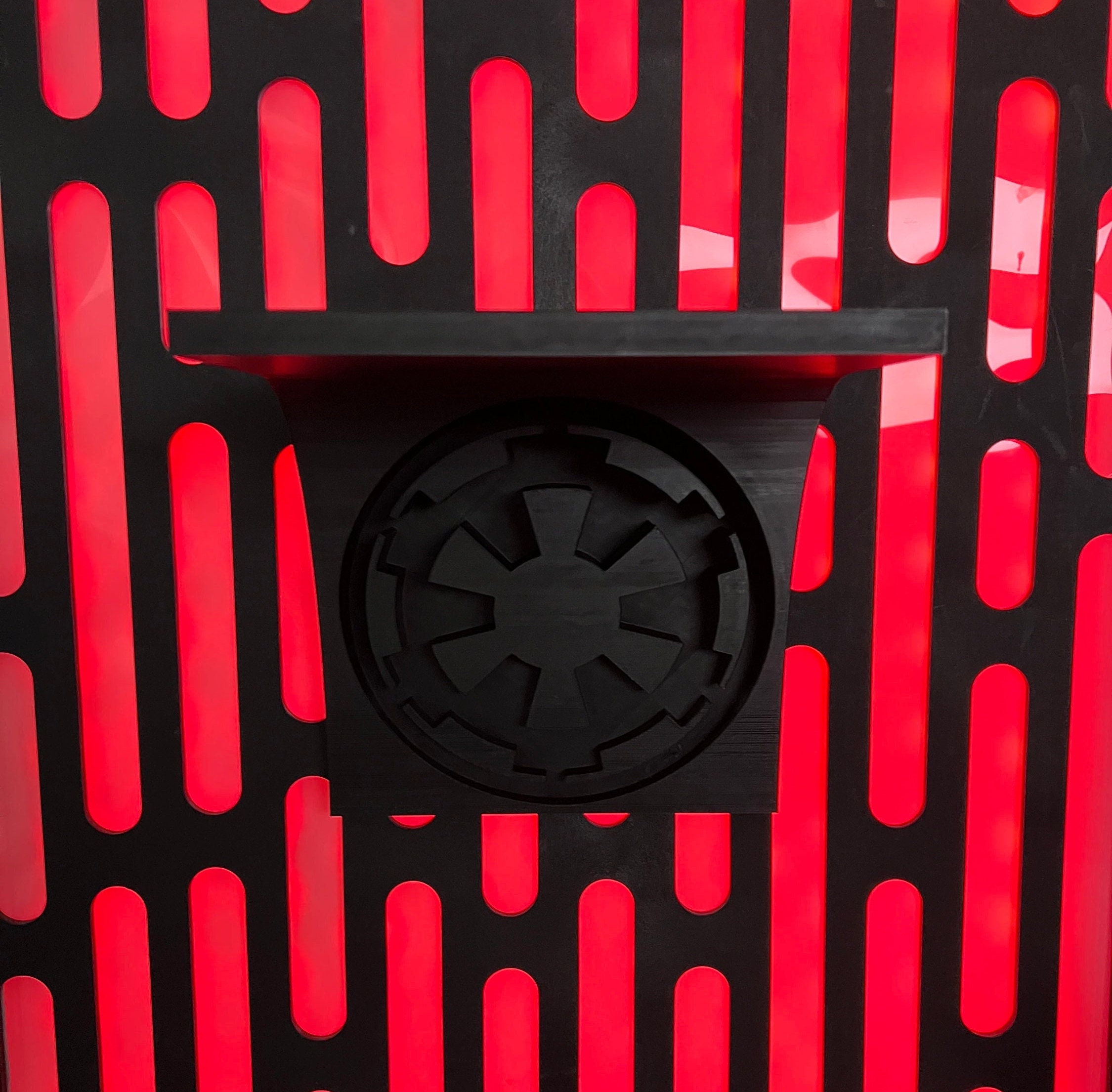 Star Wars Empire Logo 3d-printed Display Shelf Customizable Cosplay ...