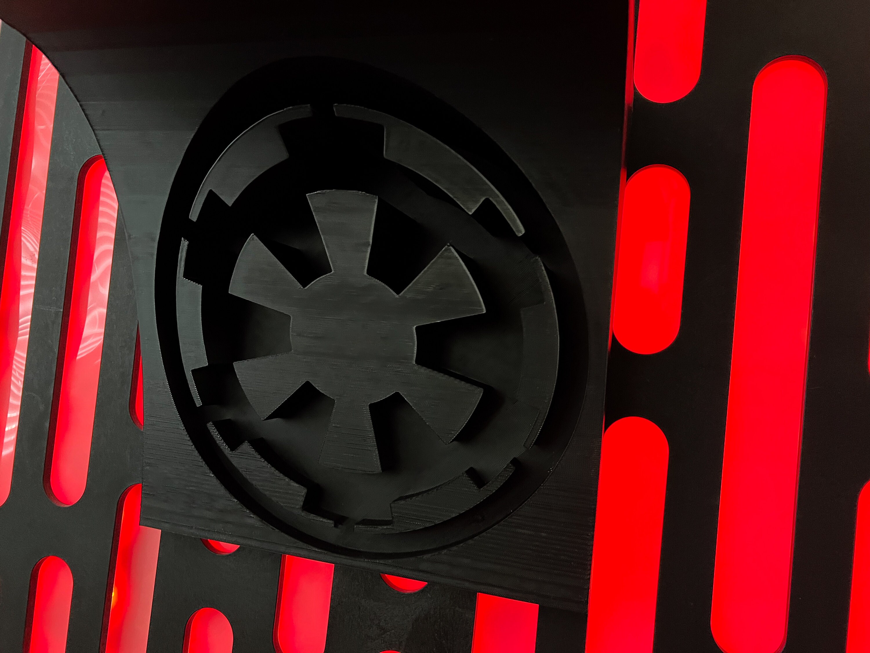 Star Wars Empire Logo 3d-printed Display Shelf Customizable Cosplay ...