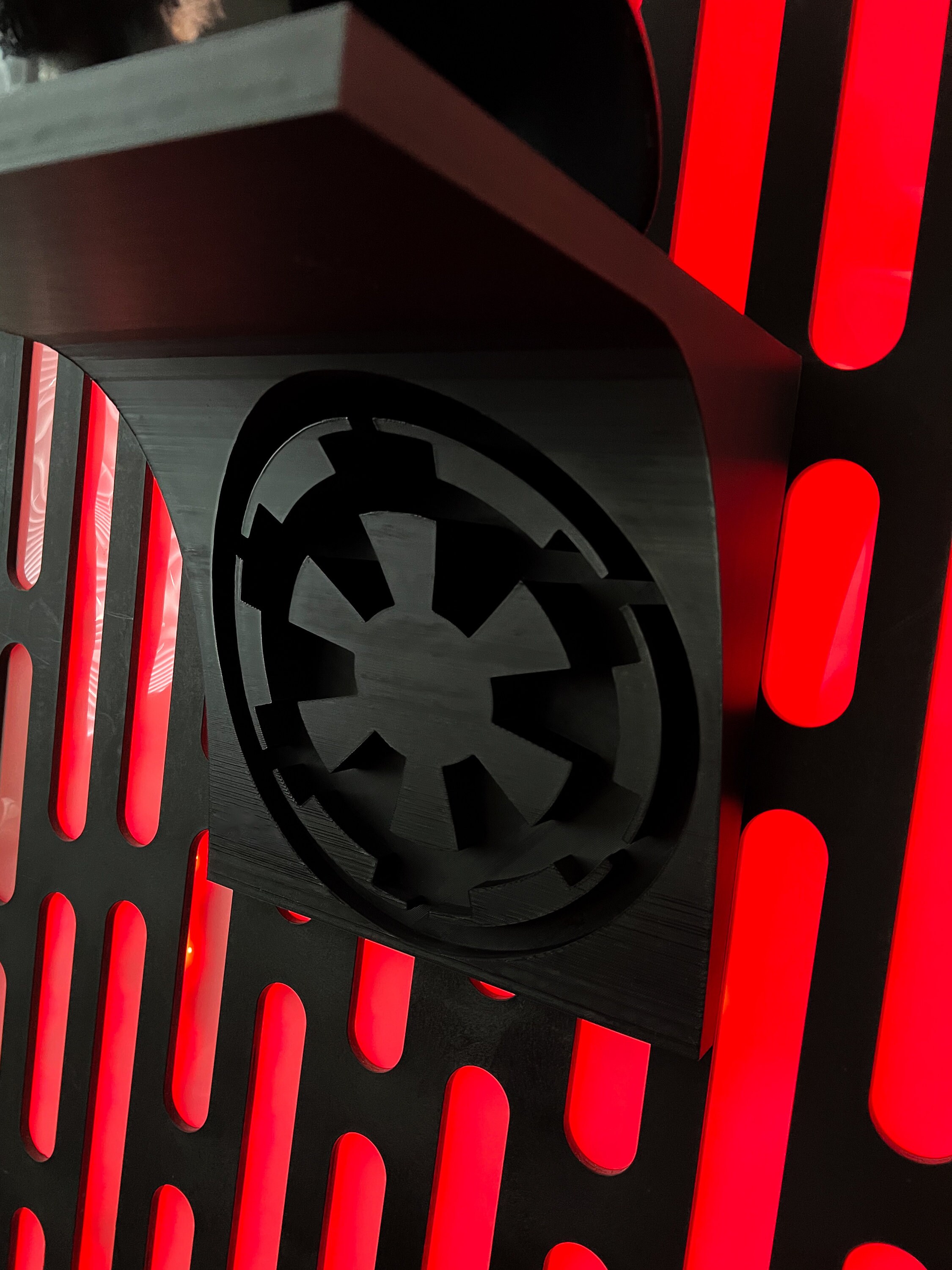 Star Wars Empire Logo 3d-printed Display Shelf Customizable Cosplay ...
