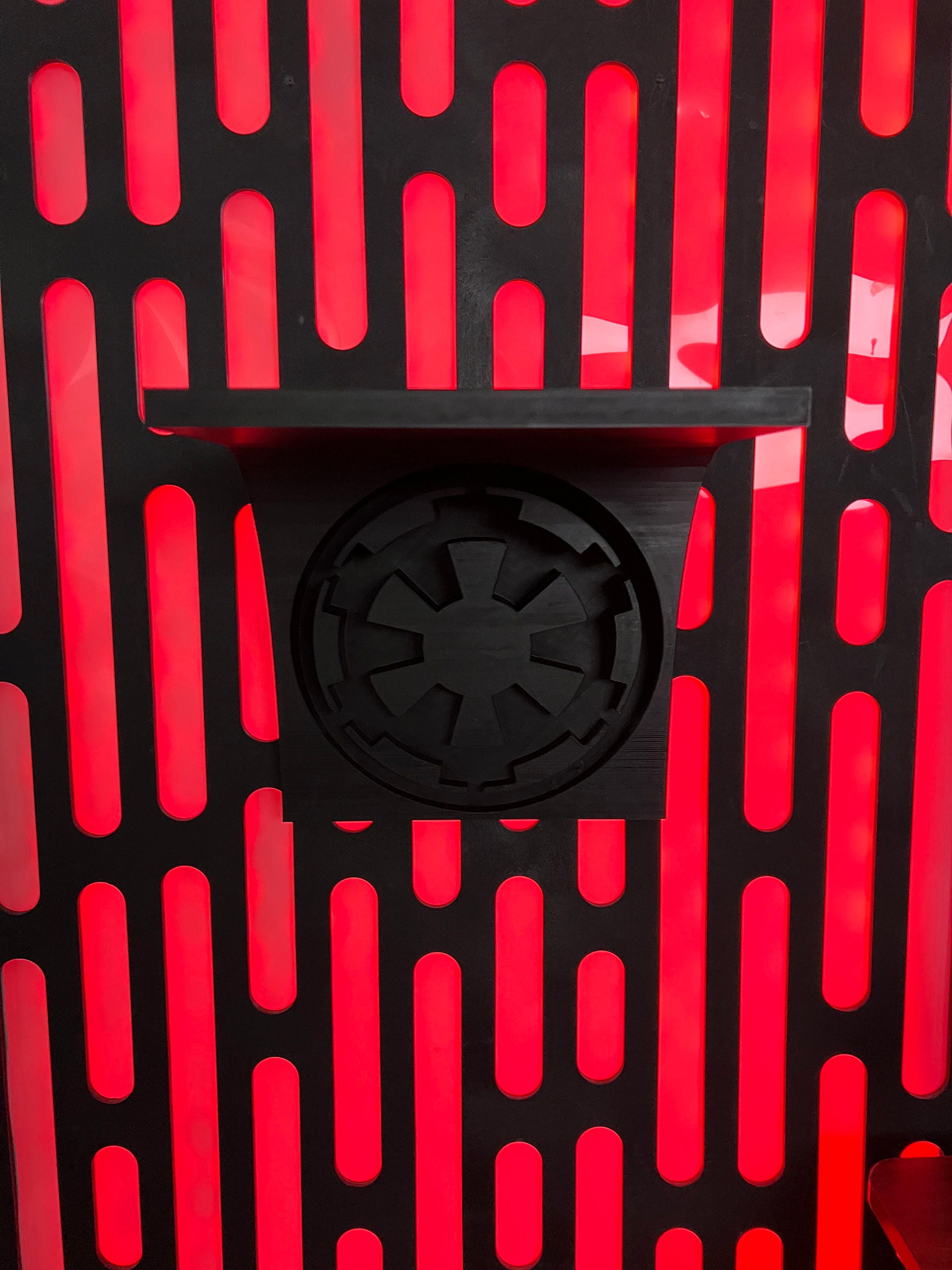 Star Wars Empire Logo 3d-printed Display Shelf Customizable Cosplay ...