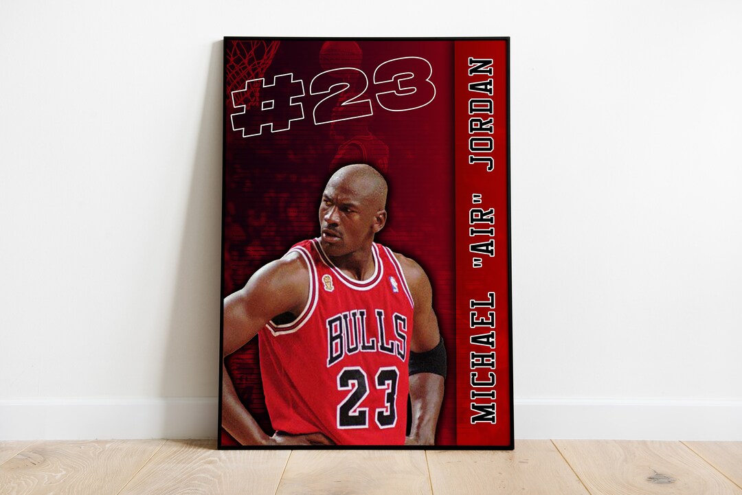 Michael Jordan Printable Poster Bring Iconic Memories of the - Etsy