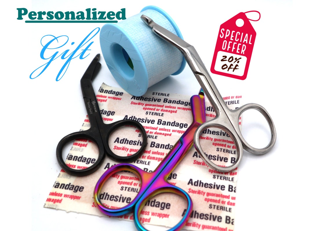 Personalized Mini Bandage Scissors Engraved With Your Name to - Etsy