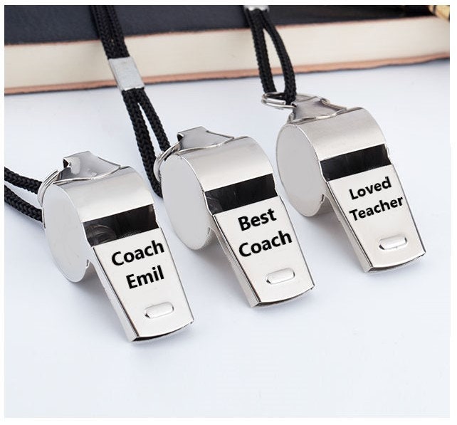 Personalized Sports Whistle Gifts for Coaches, Teachers and Life Guards ...