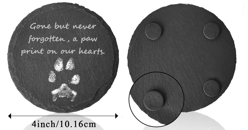 Custom Dog Memorial Plaque, Personalized Dog Remembrance Plaque, Loss ...