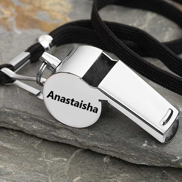 Personalized Sports Whistle Gifts for Coaches, Teachers and Life Guards ...