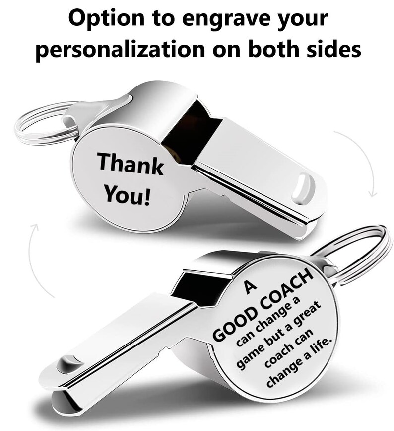 Personalized Sports Whistle Gifts for Coaches, Teachers and Life Guards ...