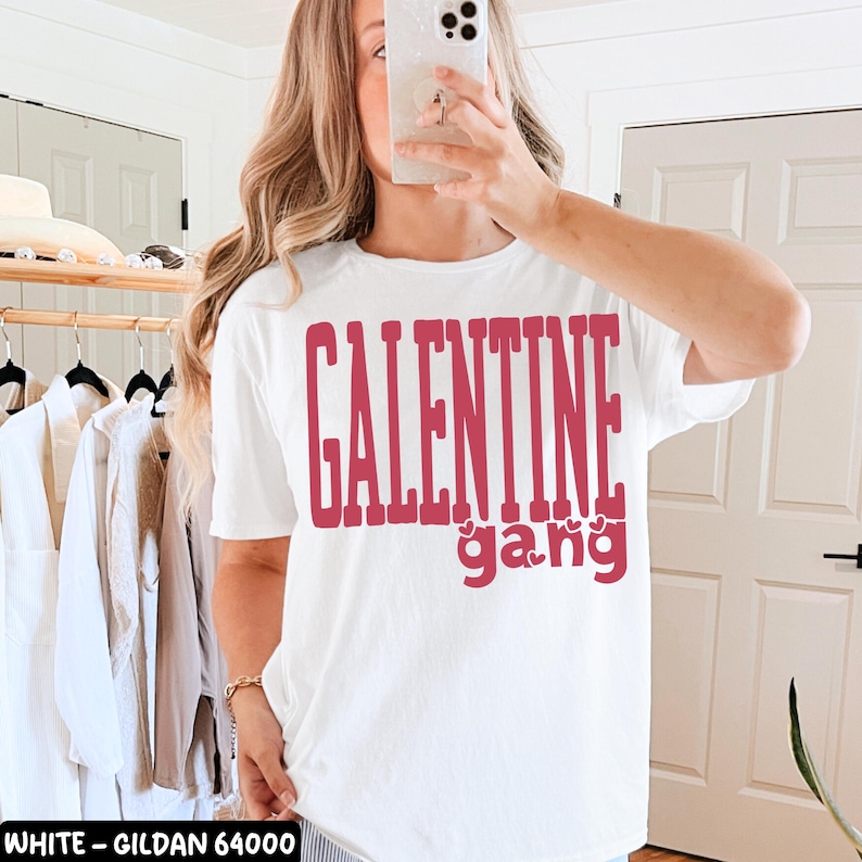 Comfort Colors Galentines Gang Shirt Galentines Day Party T-shirt for ...