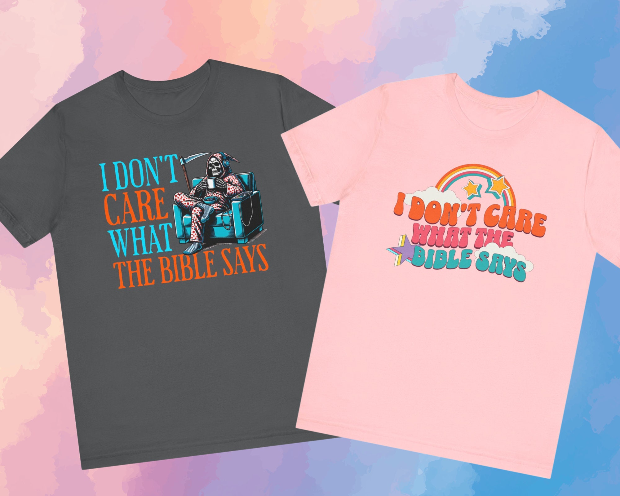 Anti Religion Matching Couple Shirts, Anti Christian Gift for Atheist ...