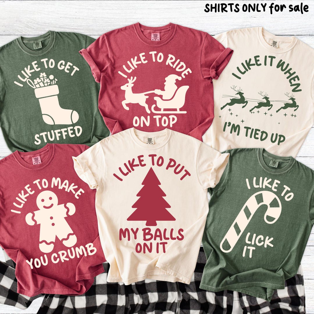 Snarky Christmas Shirts Funny Group Christmas Outfits Matching ...