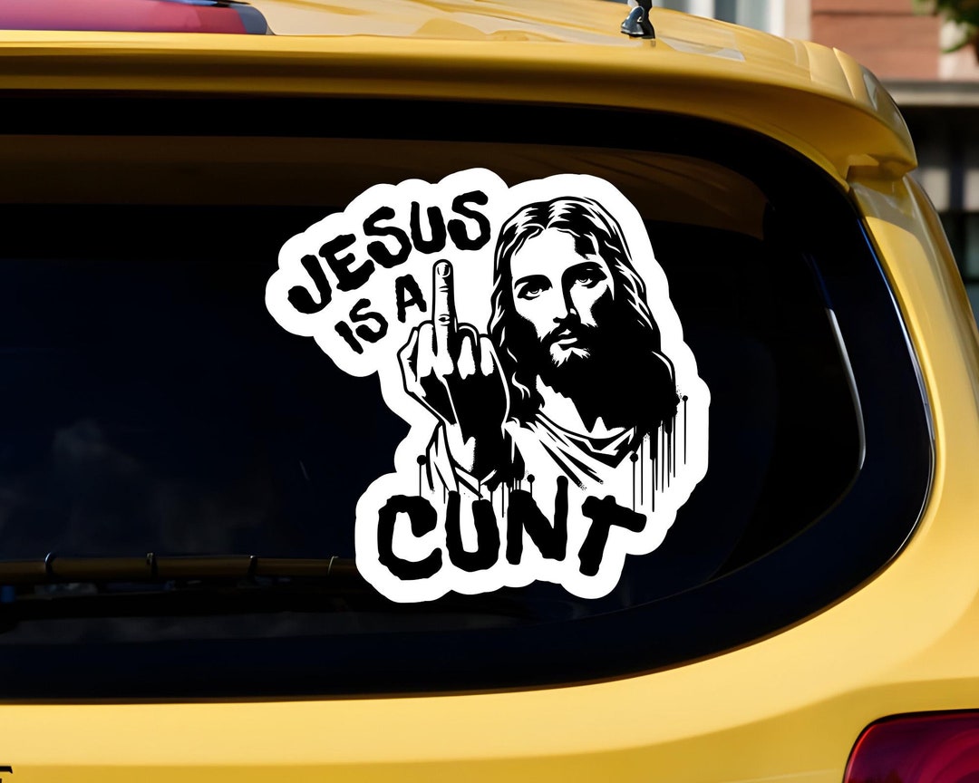 Anti Religion Satanic Vinyl Sticker, Satanist Baphomet Anti Christian ...