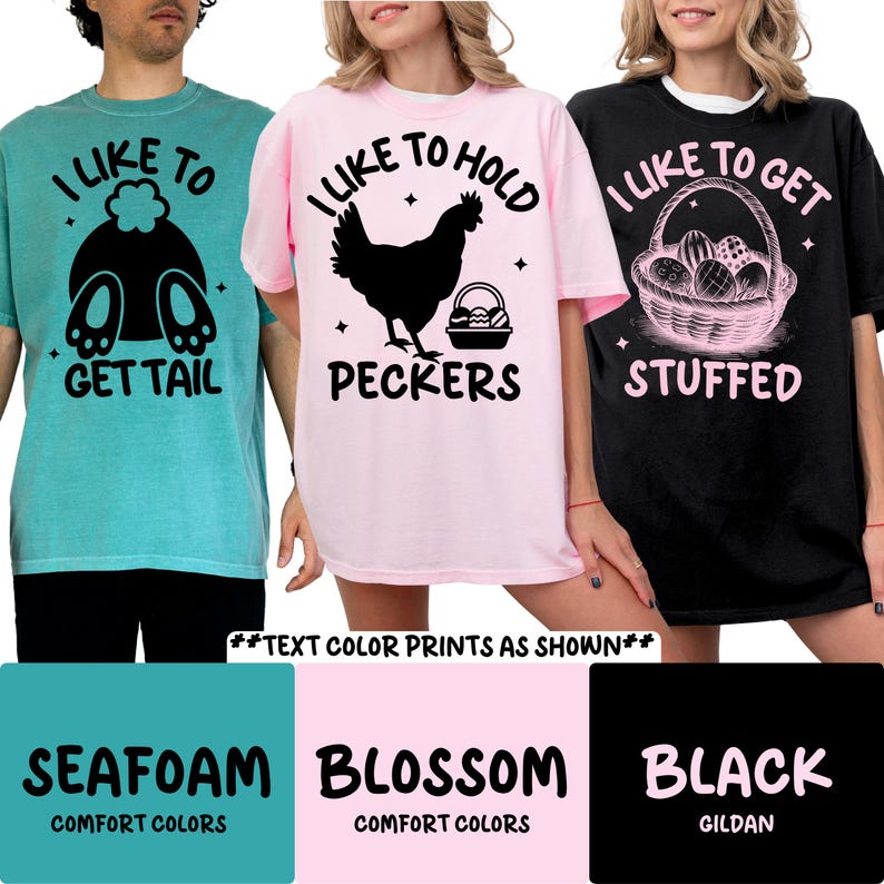 Snarky Easter Sunday Holiday Shirts Funny Group Matching Couples ...