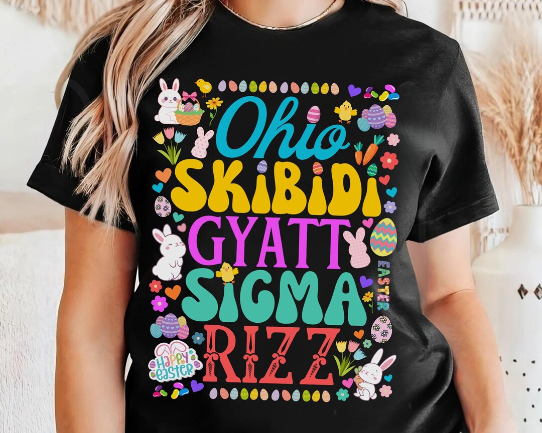 Gen Alpha Slang Funny Easter Shirt, Gift for Teen, Funny Meme Shirt ...