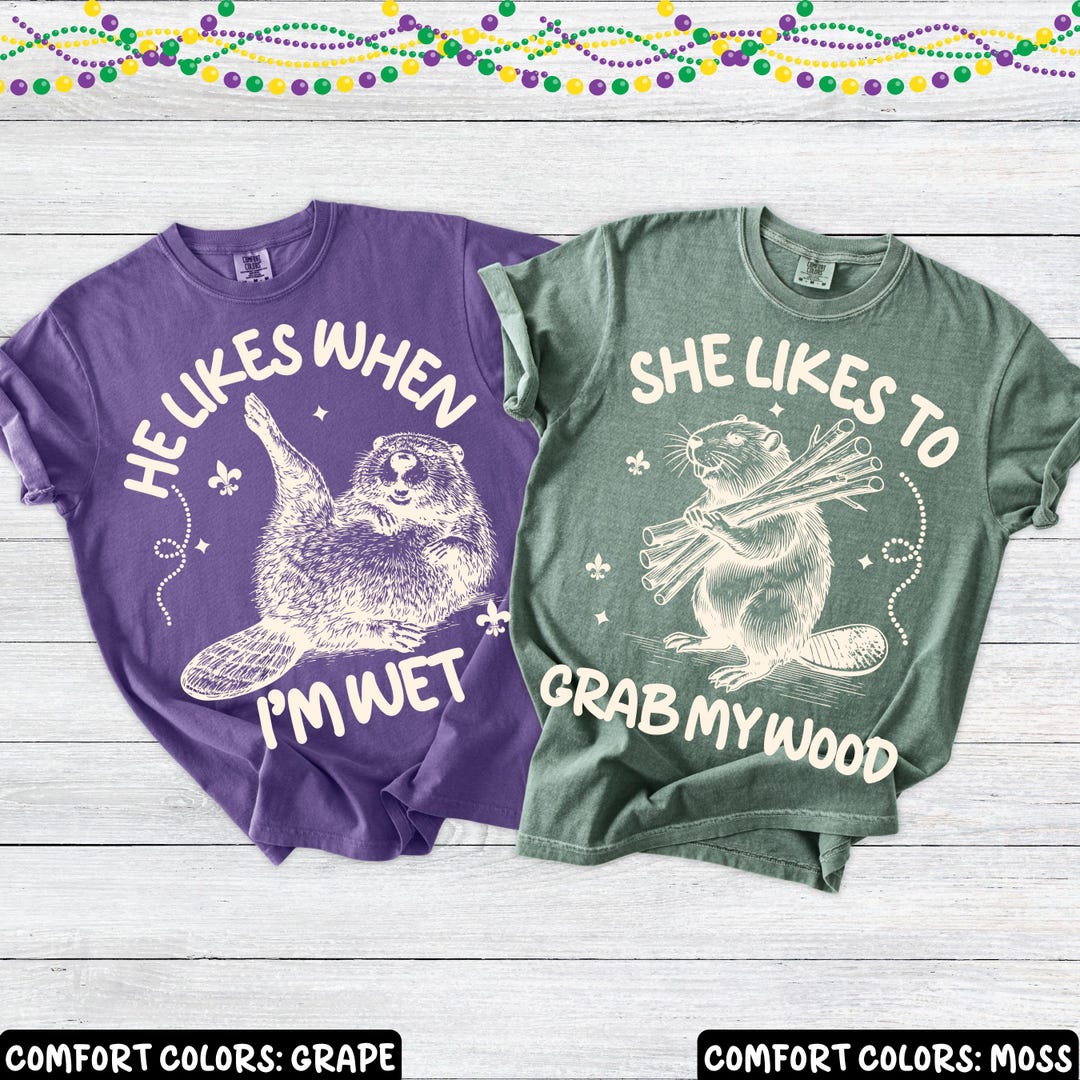 Snarky Mardi Gras Matching Couples Sarcastic Inappropriate Shirts Funny ...