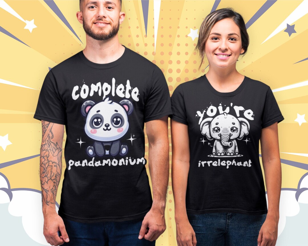 Sarcastic Matching Couple Shirts, Funny Sarcasm His and Hers Tshirt ...