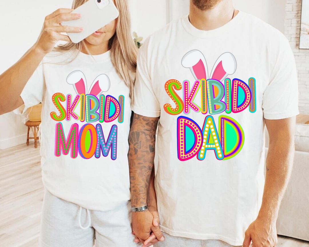 Gen Alpha Slang Family Matching Easter Shirt, Matching Couples Shirt ...