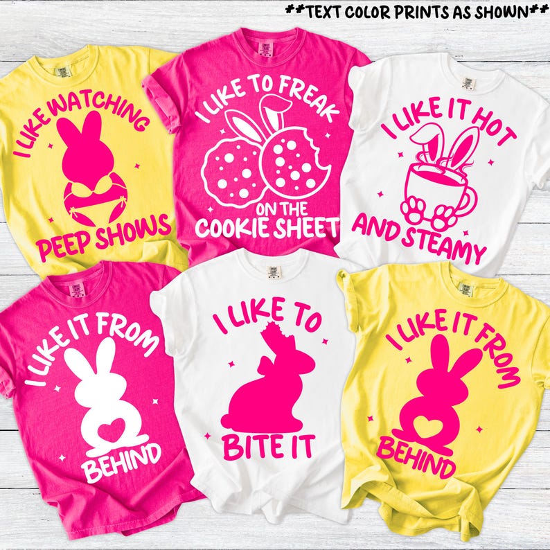 Snarky Easter Sunday Holiday Shirts Funny Group Matching Couples ...