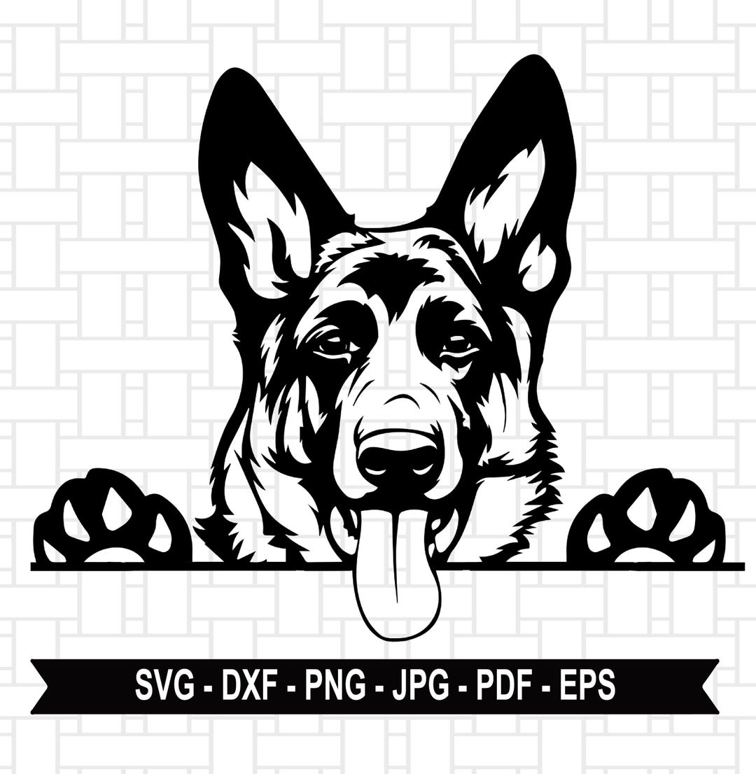 German Shepherd SVG File, Pet Lover, German Shepherd Svg Dog Lover ...