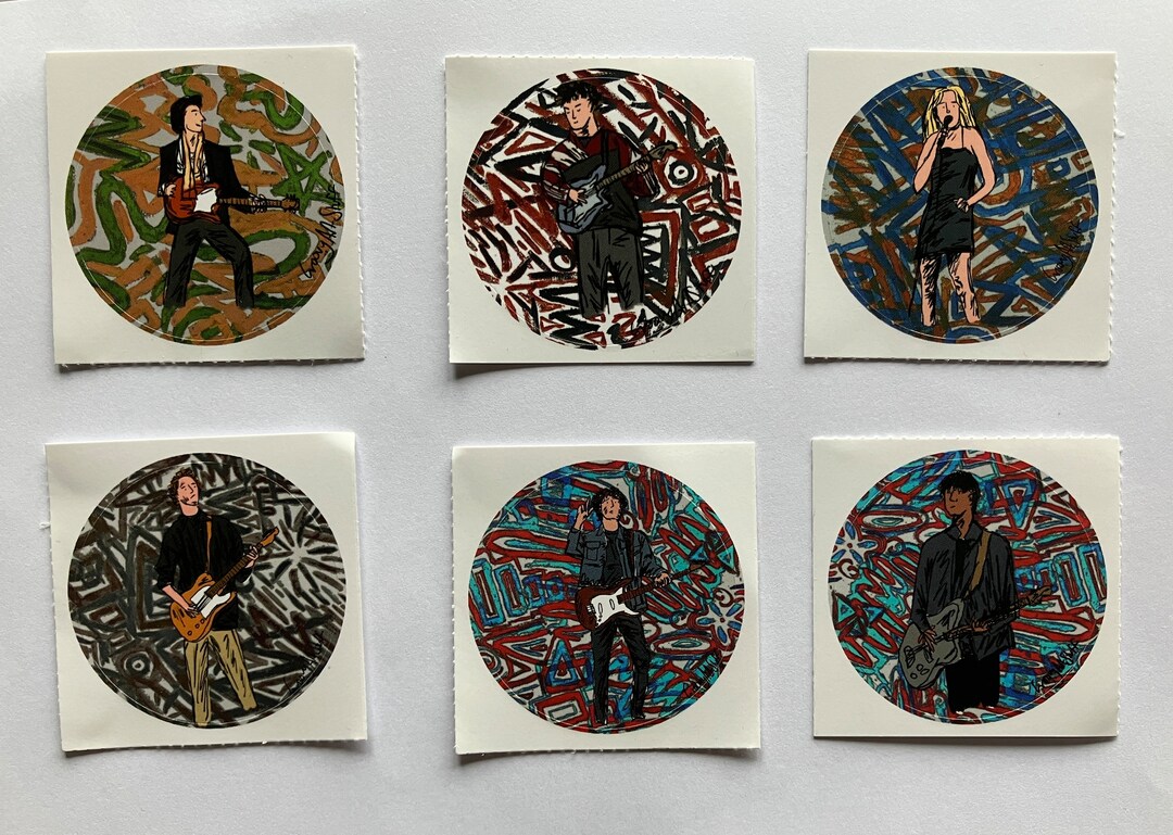 Indie Band Stickers Arctic Monkeys, Sam Fender, Wolf Alice, Inhaler ...