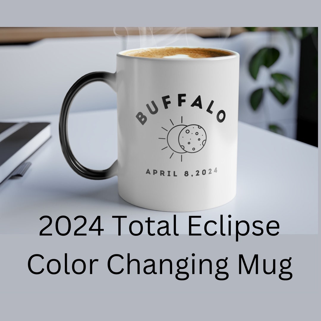 Solar Eclipse 2024 Mug, Total Eclipse Mug,2024 Custom Eclipse Path of ...