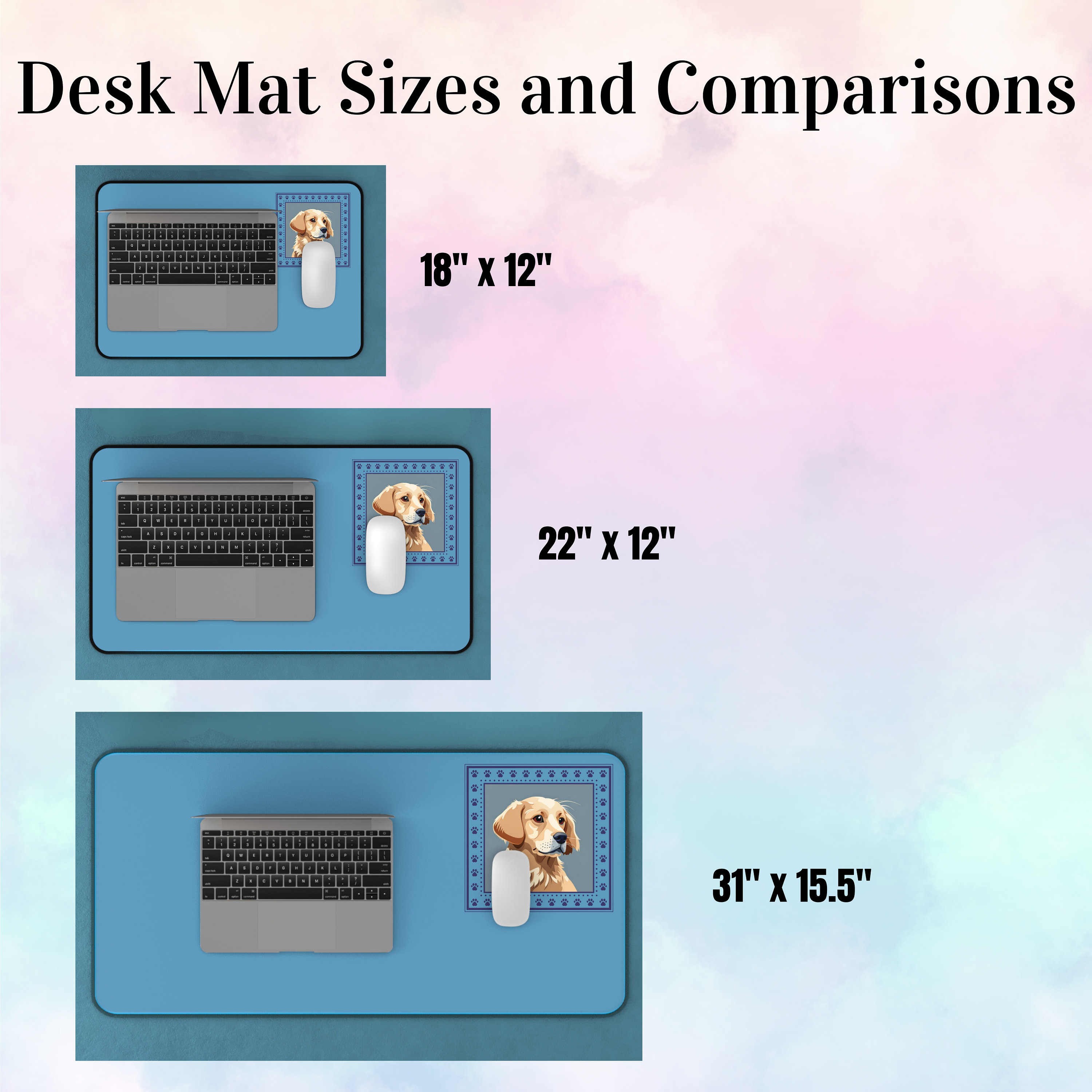 Custom Desk Mat, Personalized Gift, Gaming Mouse Pad, Gift for Gamer ...