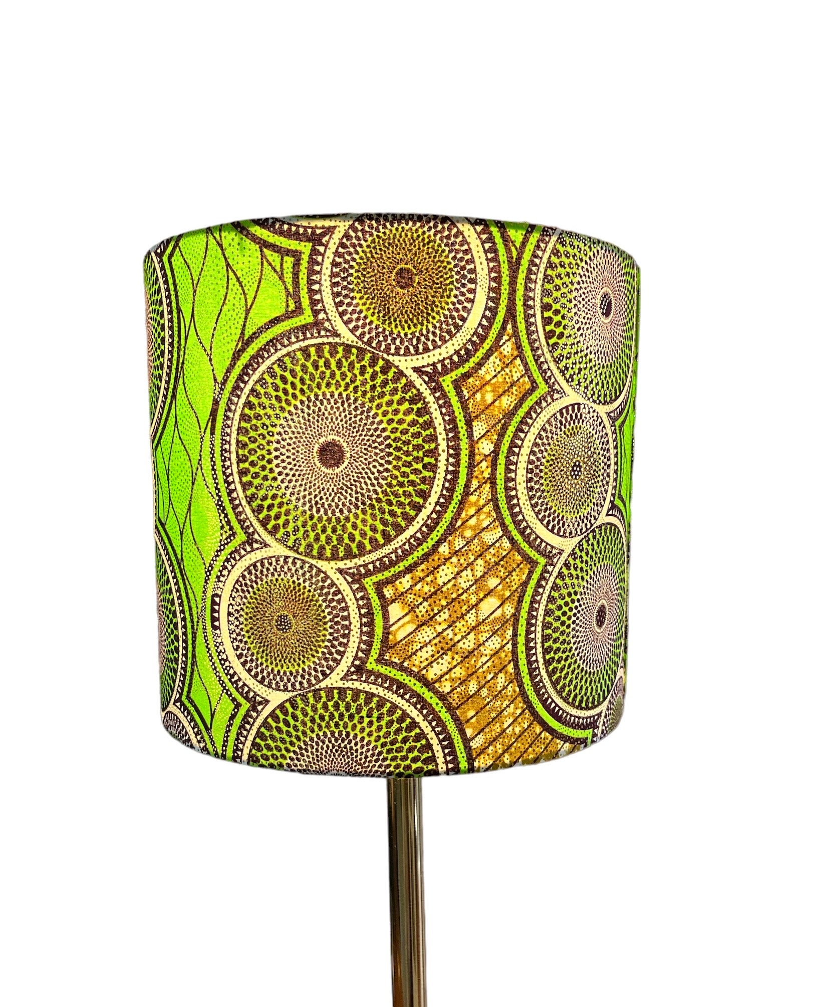 Lampshade Drum Lampshade African Lamp Shade Unique Lampshade - Etsy