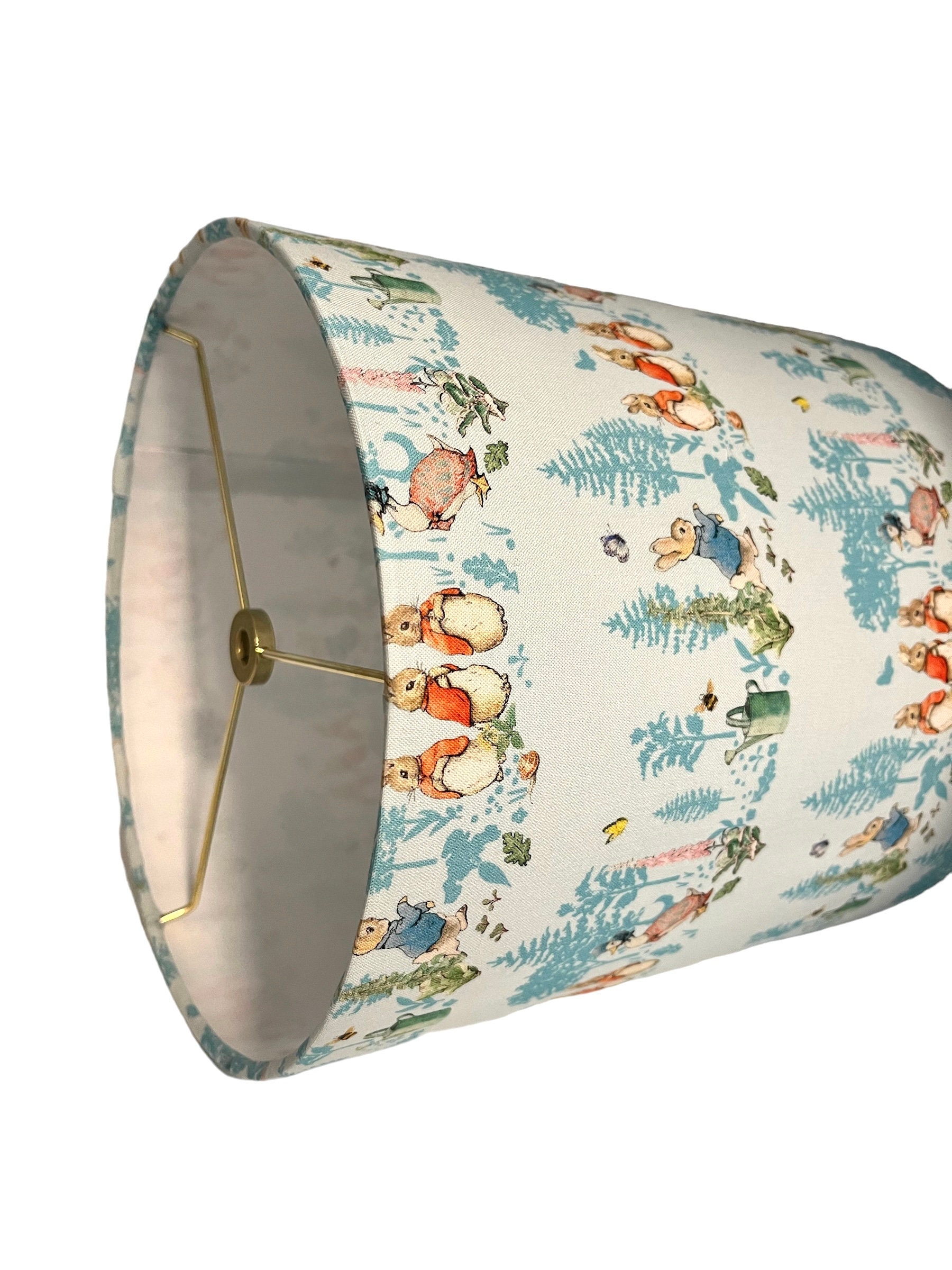 Beatrix Potter Lamp Peter Rabbit Lampshade Nursery Lampshade Baby ...