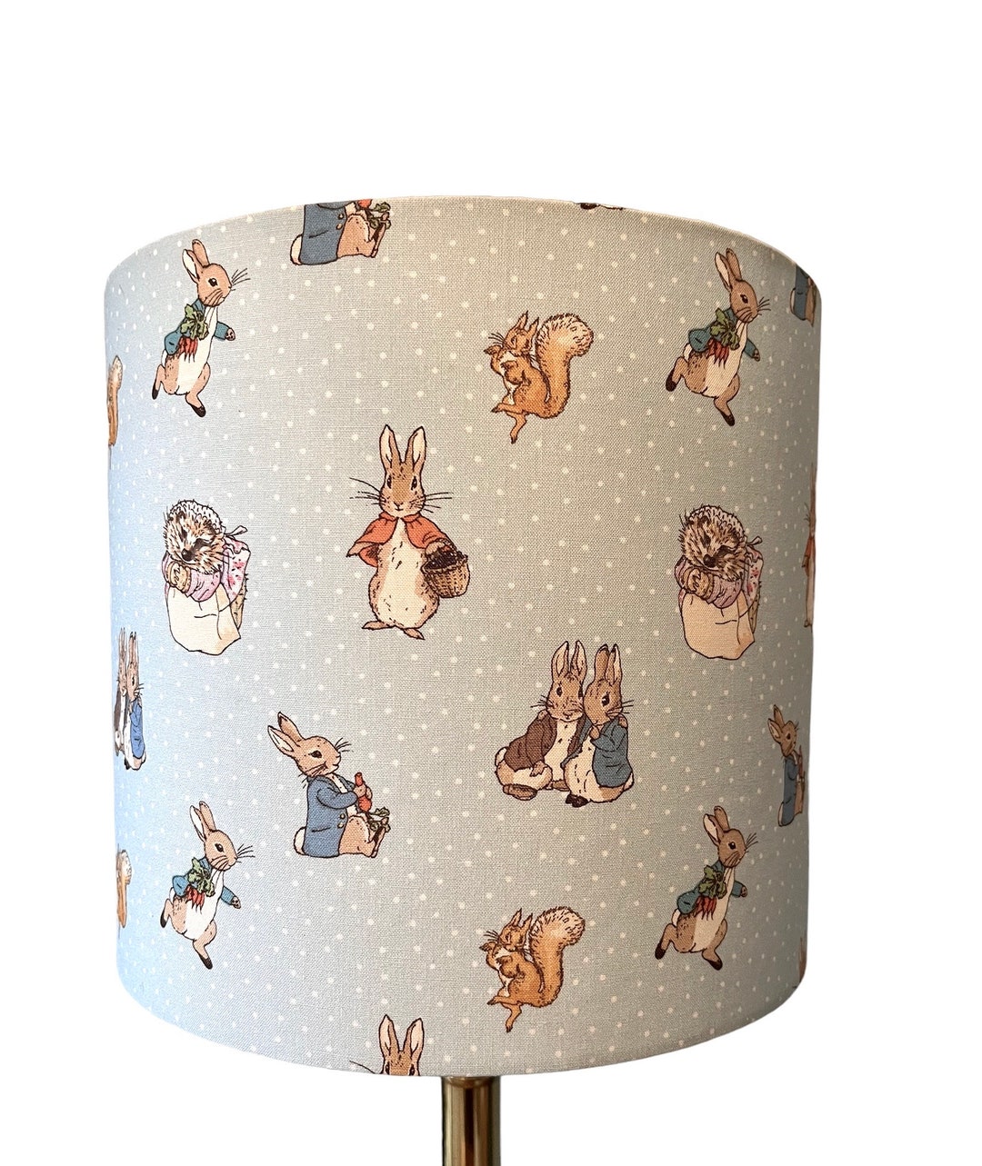 Beatrix Potter Lamp Peter Rabbit Lampshade Nursery Lampshade Baby ...