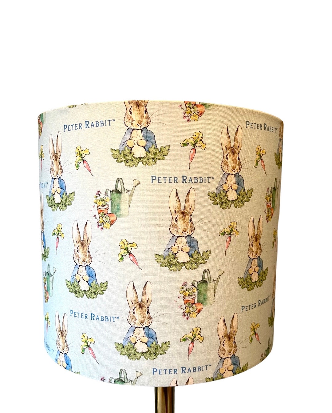 Beatrix Potter Lamp Peter Rabbit Lampshade Nursery Lampshade Baby ...