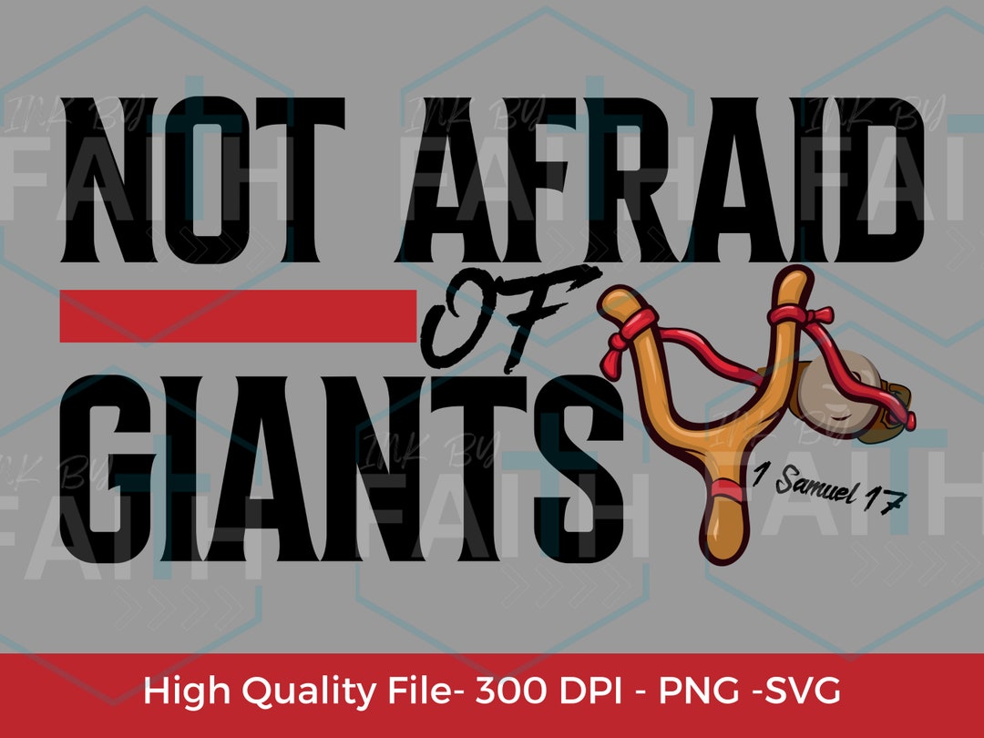 Christian T-shirt Design, David and Goliath, Svg and Png, 300 Dpi. DTF ...