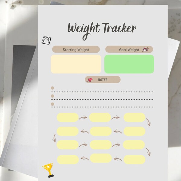 Weight Gain Planner - Etsy
