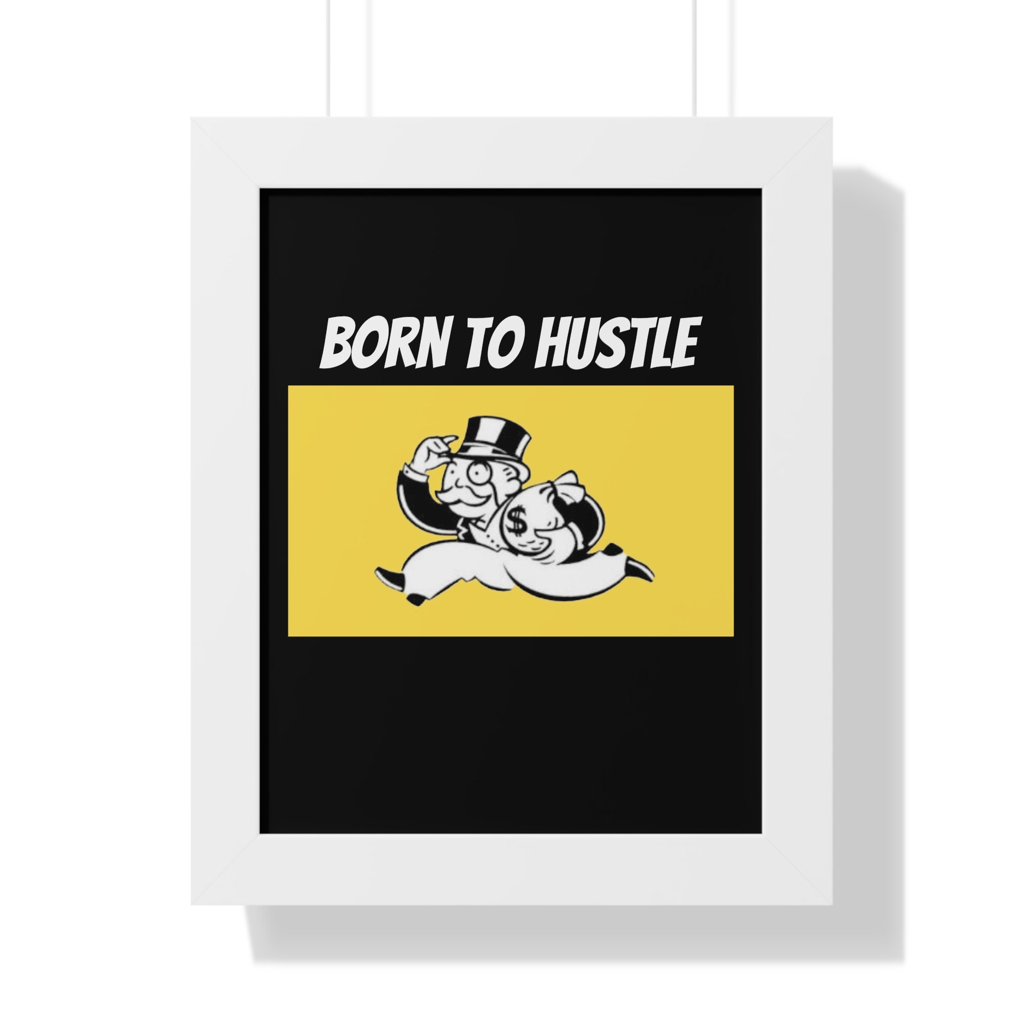 Monopoly Motivational Poster Inspirational Quote Canvas - Etsy