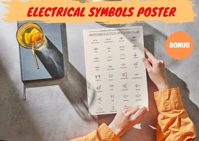 Electrical & Electronic Symbol Flashcards | Vocational Education ...