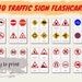 Printable Road Signs Flashcards, Preschool Flashcards, Montessori Cards ...