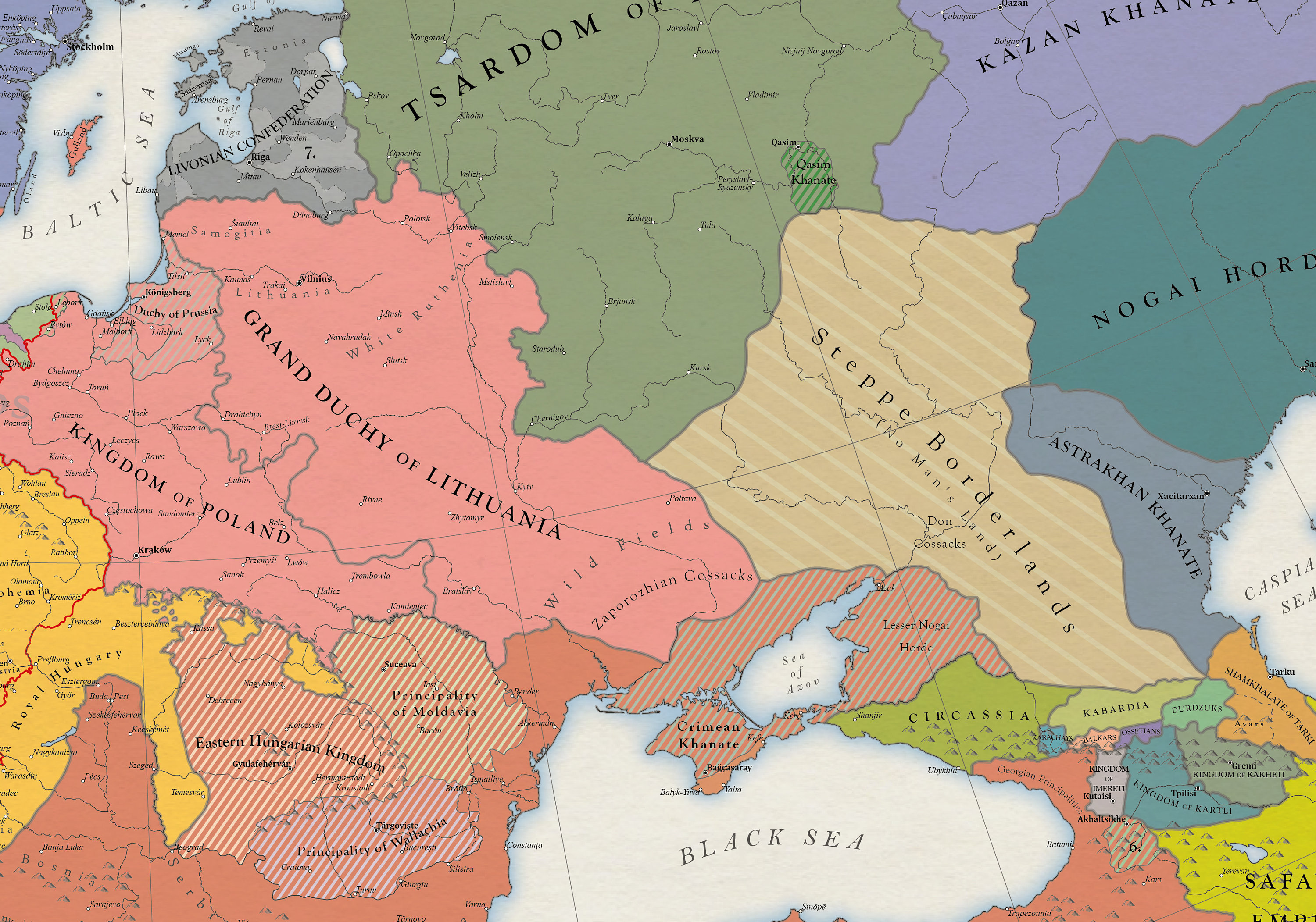Ivan The Great Map